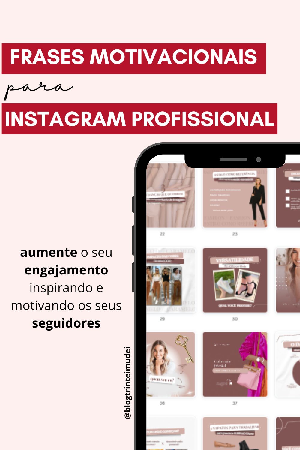 25 frases motivacionais para Instagram profissional